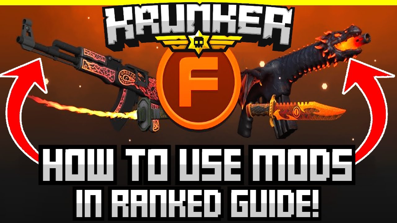 Krunker.io How to Use Mods in RANKED! (GUIDE) EASY - YouTube