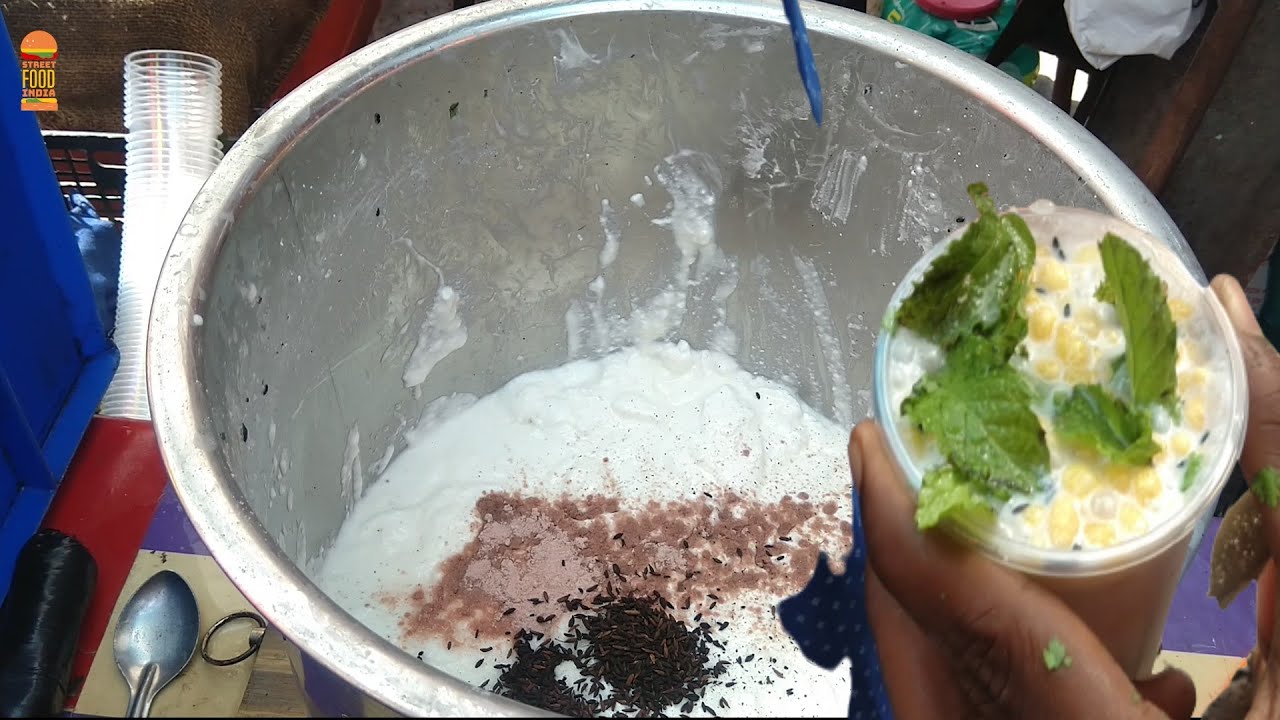 Boodi Raita Recipe | Street Raita Ghar Jaisa | Street Food India ...