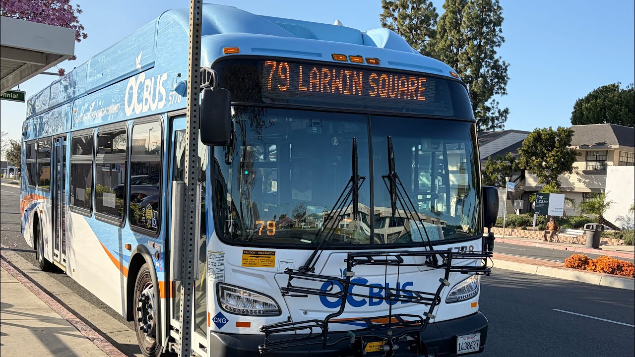 OC Bus Route 79 Larwin Square Short Ride - YouTube