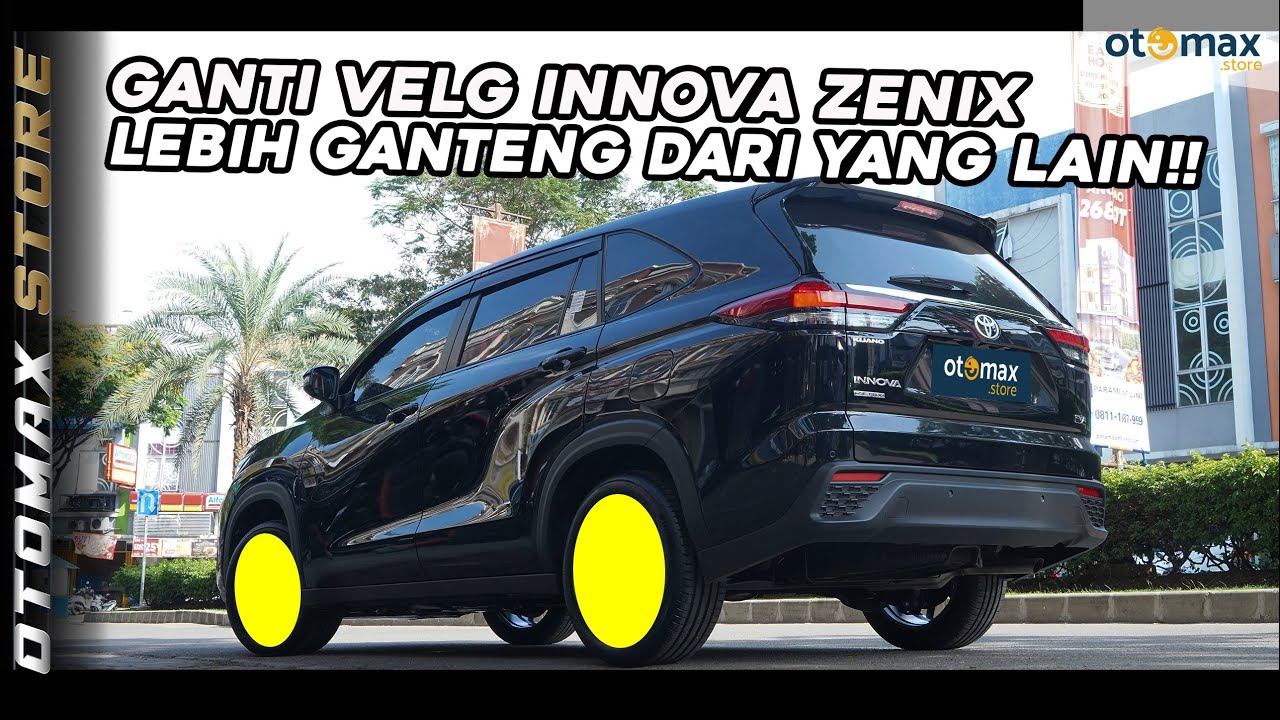MODIFIKASI TOYOTA ZENIX TIPE V, NAIK KELAS PAKAI VELG KONIG ULTRAFORM ...