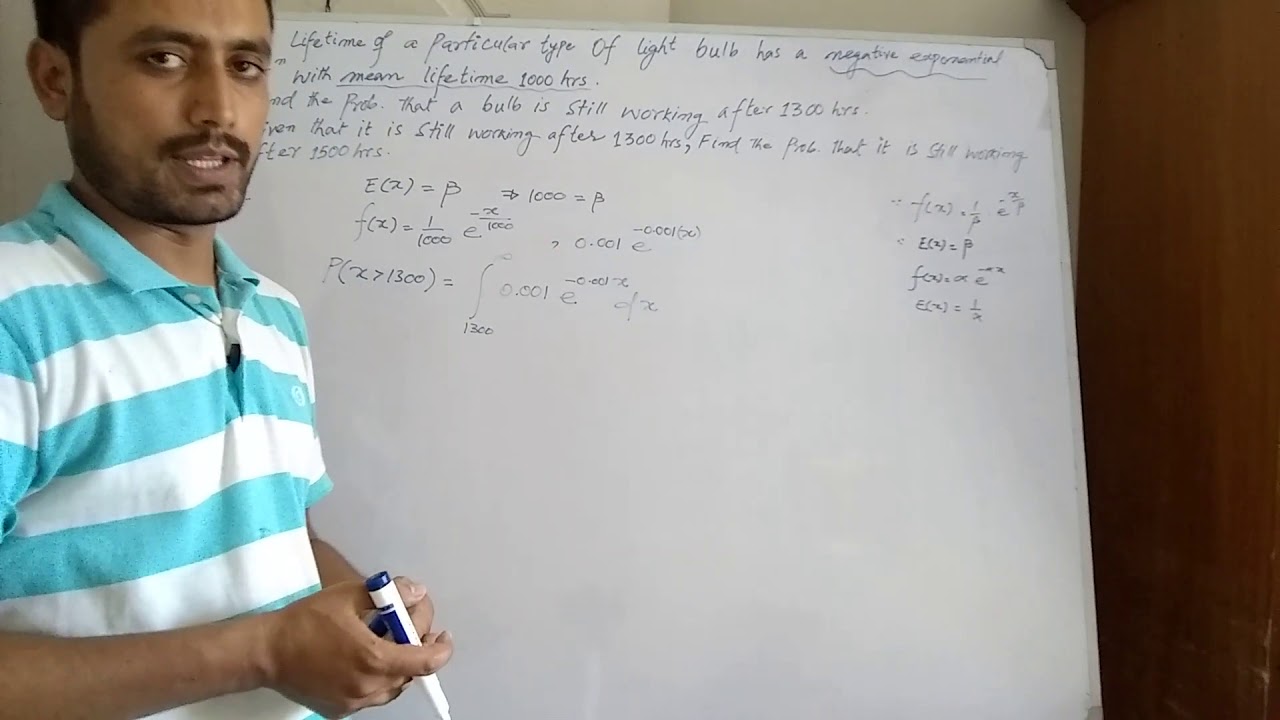 Negative Exponential Distribution YouTube Negative Exponential Distribution YouTube