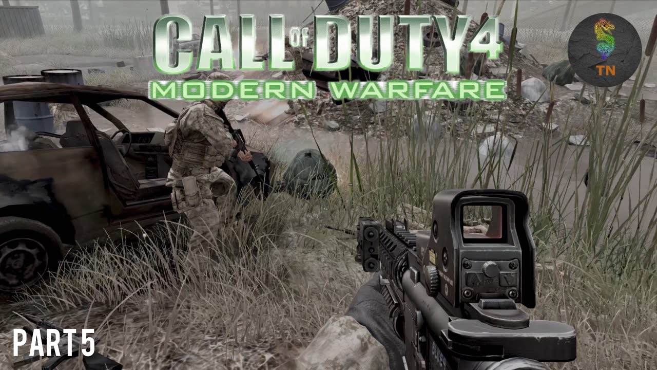 Call of Duty 4 Modern Warfare (old) PC Gameplay German Part 5 - YouTube