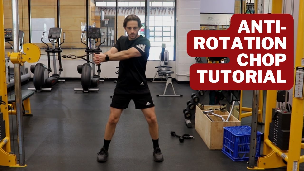 Anti Rotation Chop Tutorial Mrf Youtube