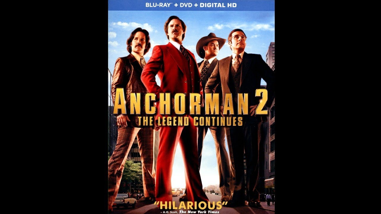 Opening To Anchorman 2: The Legend Continues 2014 Blu-Ray - YouTube