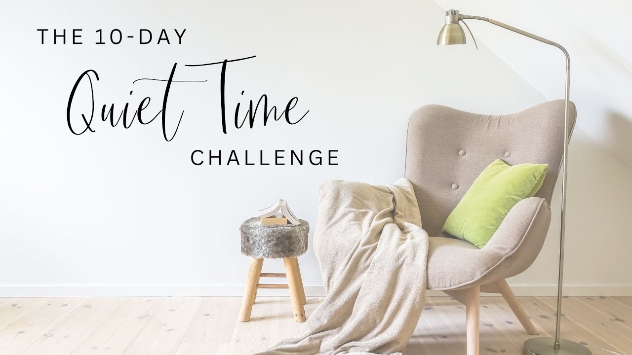 REVIVE Woman 10-Day Quiet Time Challenge with Erica Pyle - YouTube