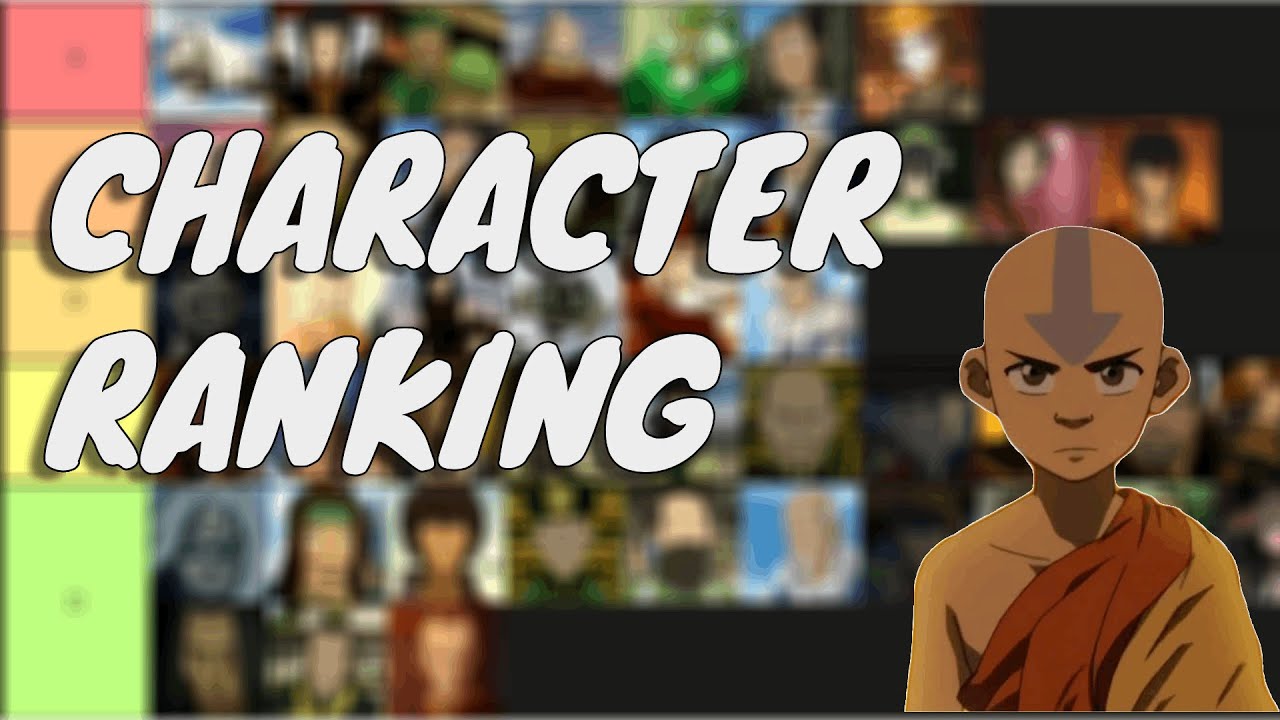 Ranking Avatar: The Last Airbender Characters - YouTube