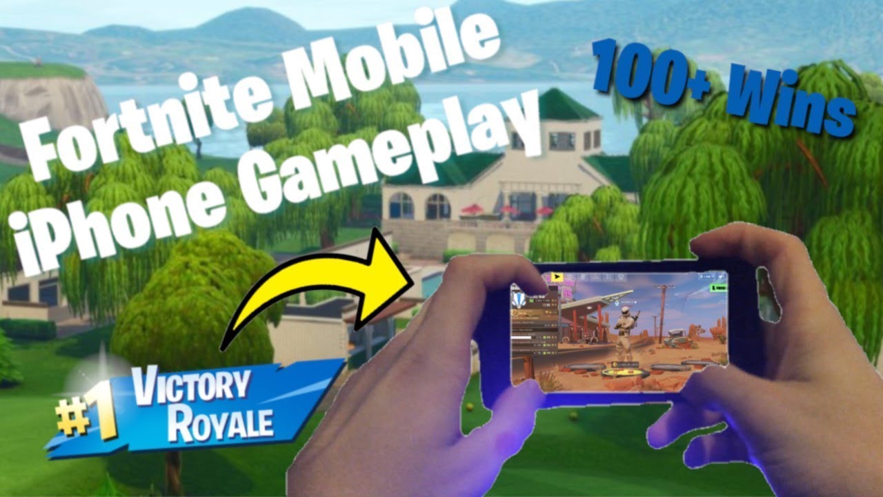 Fortnite Mobile - iPhone Builder | Becoming Pro | 100+ Wins - YouTube