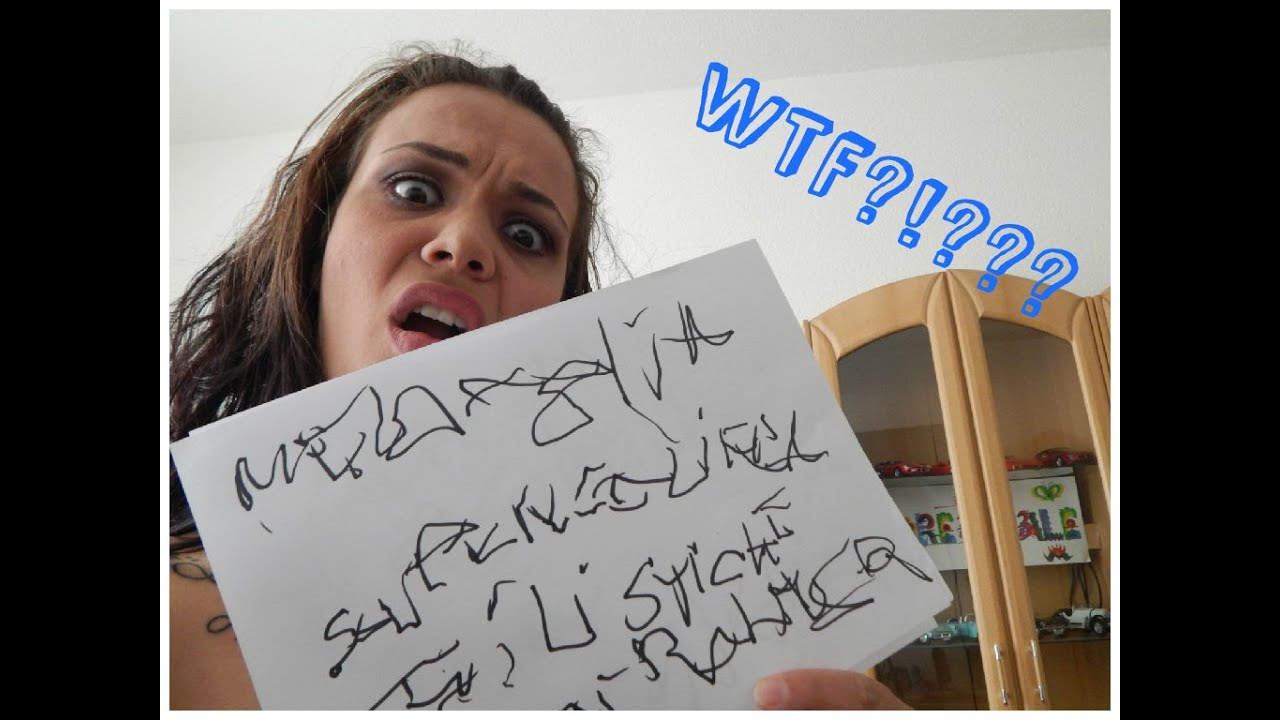 Write with my foot Challenge - by Sorellina - - YouTube