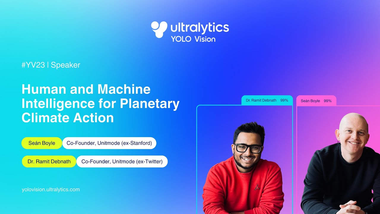 YOLO VISION 2023 | Human and Machine Intelligence for Planetary Climate ...