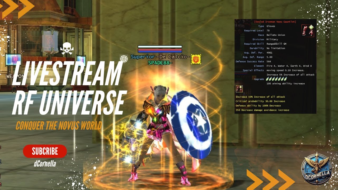 LIVE : CHAR BELLATO MENTOK JURANG RATA KANAN !! | RF UNIVERSE - YouTube