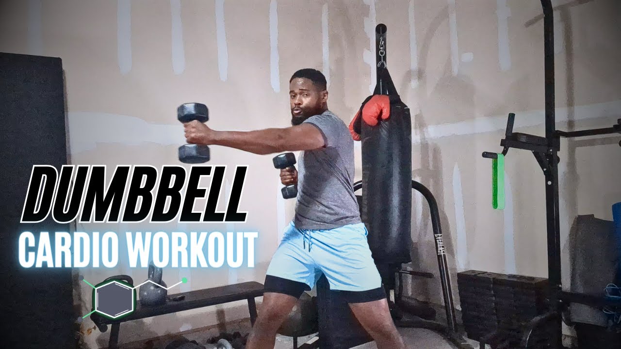 11-Minute Dumbbell Cardio Workout to MELT FAT and Tone your WHOLE BODY ...