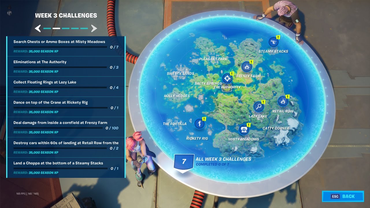 All Week 3 Challenges Guide for Fortnite Chapter 2 Season 3 - YouTube