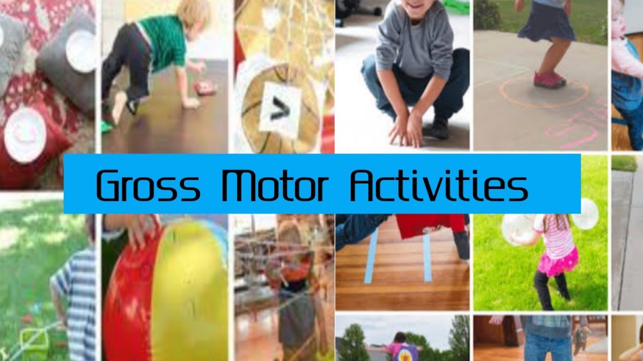 Gross Motor Activity | Sunshine Preschool | Daycare Activities - YouTube