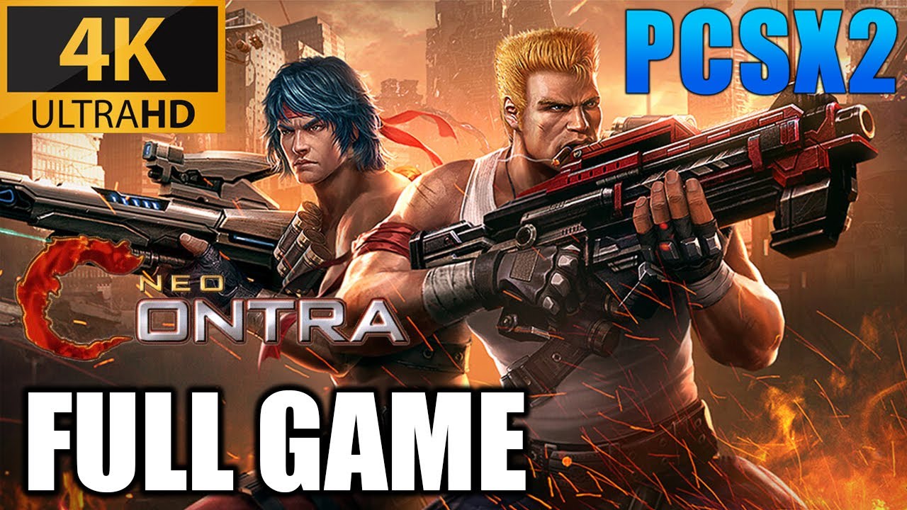 Neo Contra (PS2) HD Full Game Walkthrough [4K 60FPS UHD] - No ...