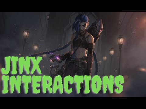Jinx Voice Lines - Special Interactions | League of Legends # ...
