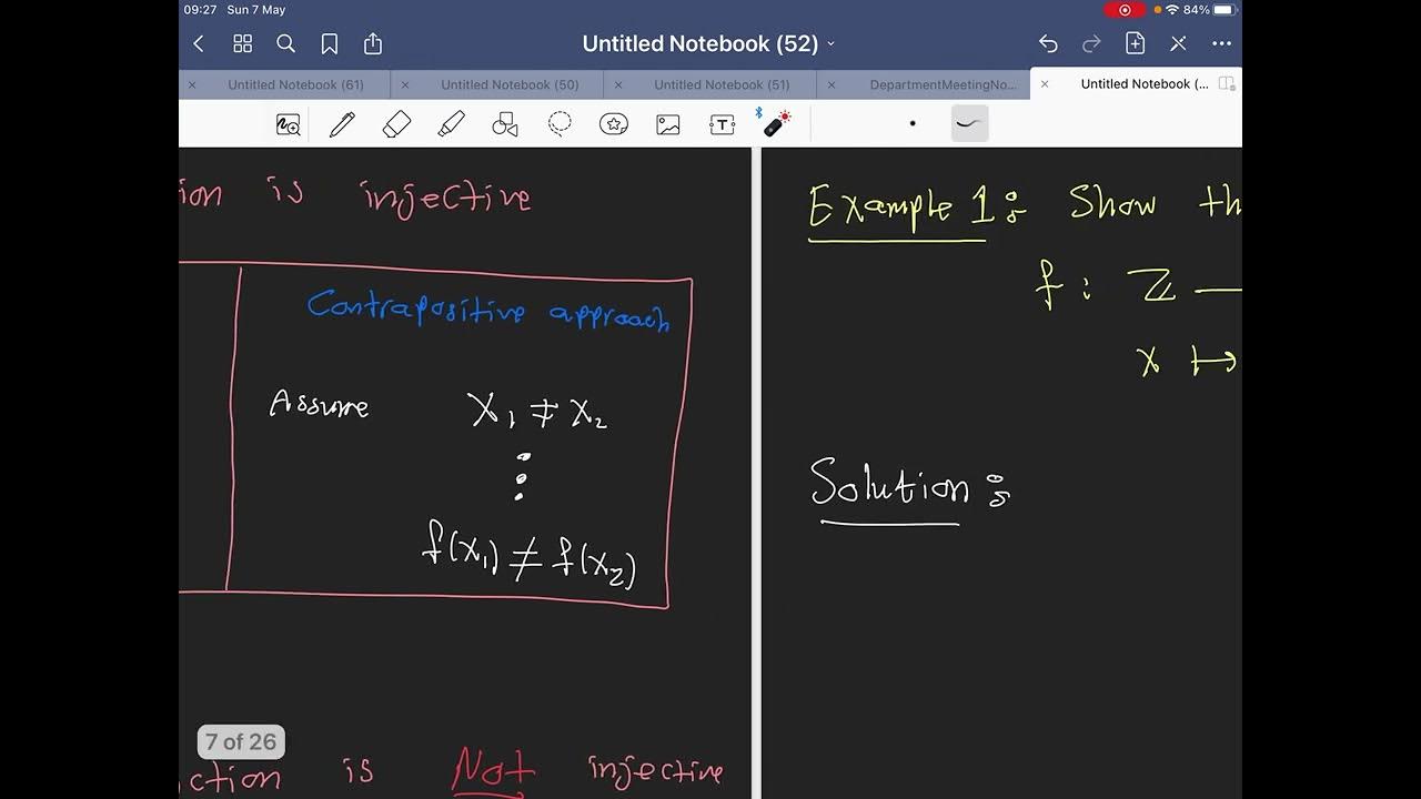 Injective Maps Part 2 - YouTube