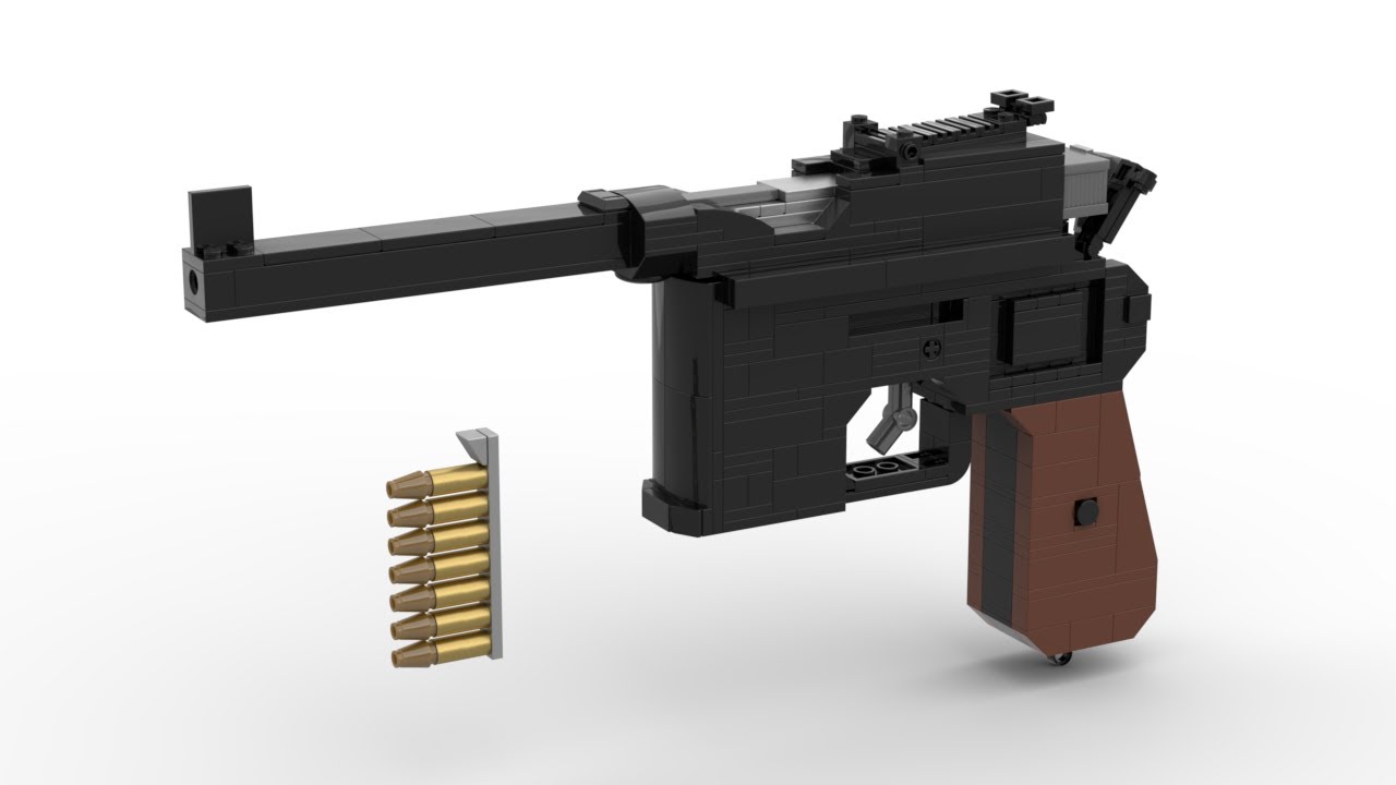Lego: Mauser C96 Instructions - YouTube