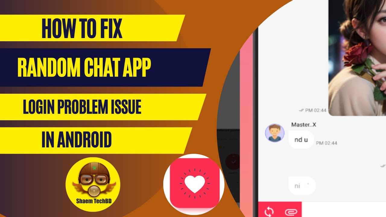 How to Fix Random Chat App Login Problem Issue in Android After New ...