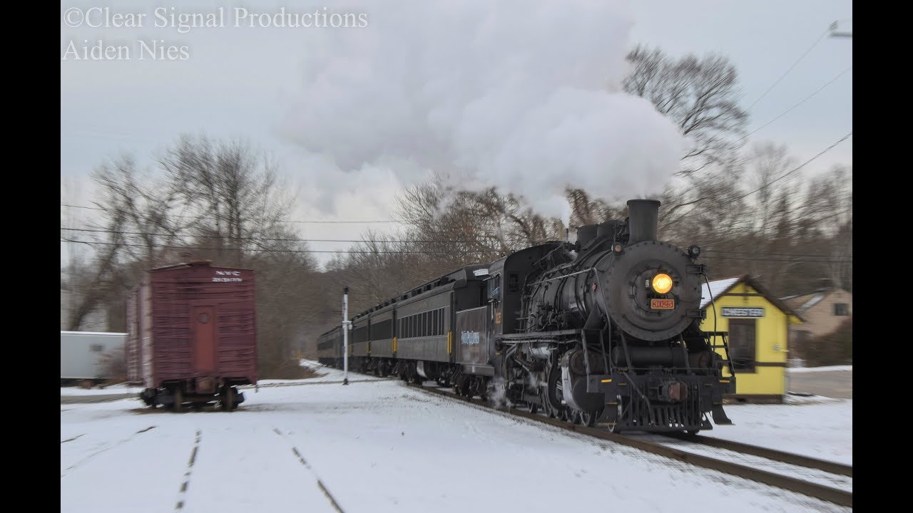 12.17.17 Sun & Steam At The Valley Railroad. - YouTube