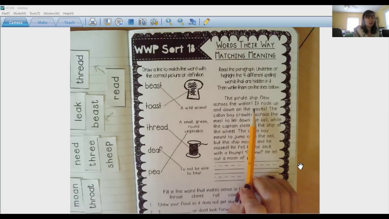 Literacy Centers Worksheet Sort #18 - YouTube