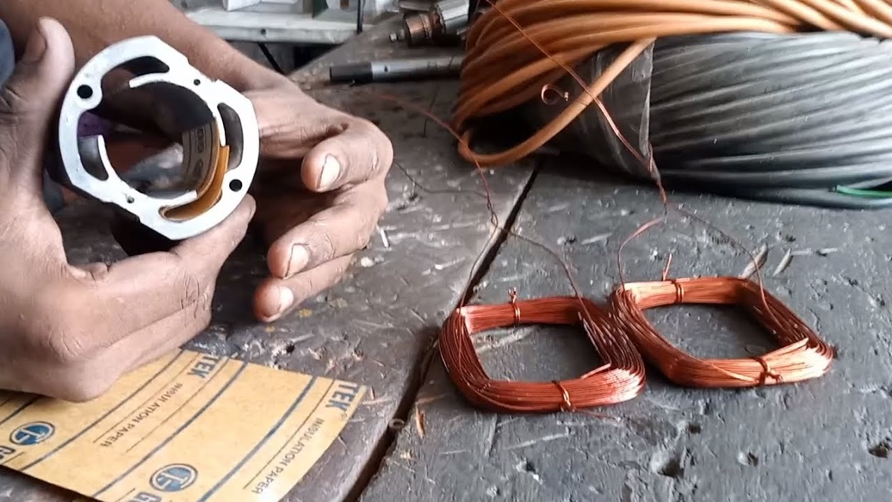 Field coil winding and way of fitting Watch this video , complete video ...