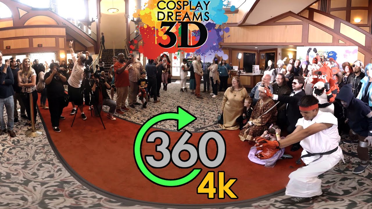 Cosplay Movie Premiere in 360 4k - YouTube
