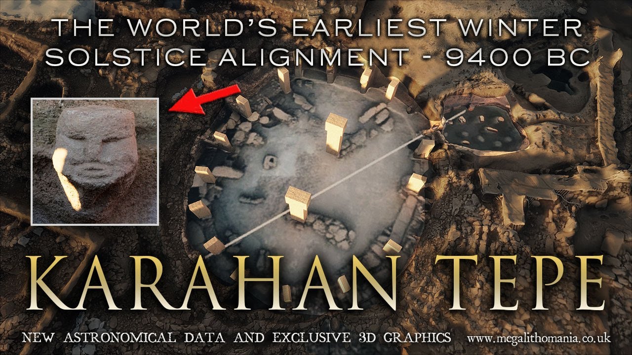 Karahan Tepe | Earliest Winter Solstice Alignment c.9400 BC | With 3D ...