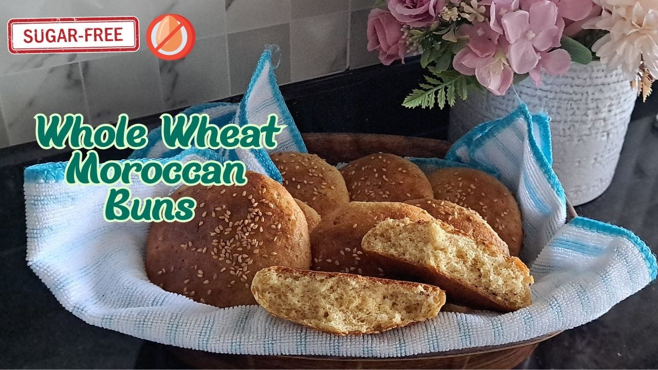 Deliciously HEALTHY Moroccan Buns Made Easy! - YouTube
