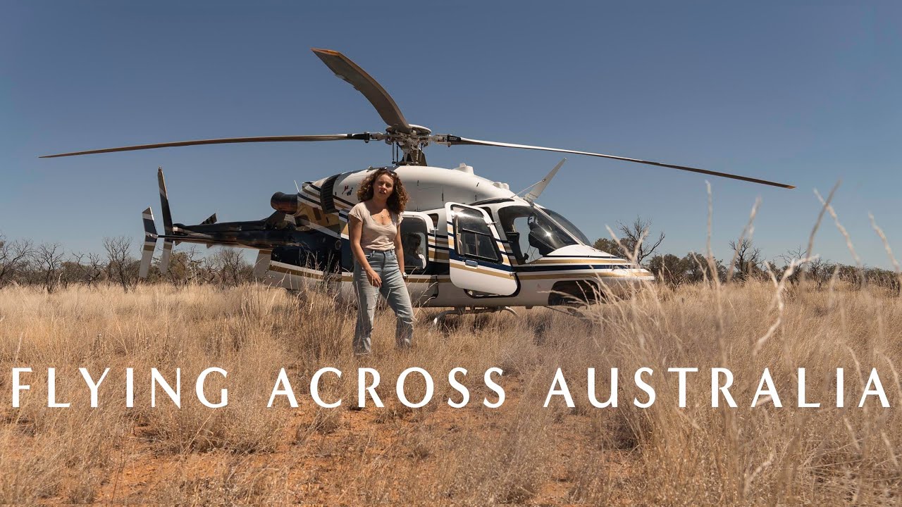 Flying Across Australia In A Helicopter - YouTube