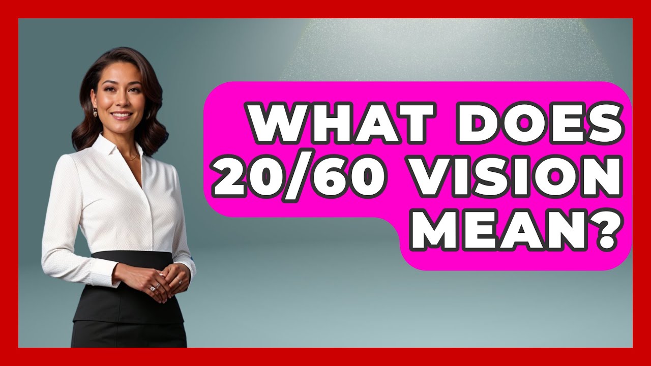 What Does 20 60 Vision Mean Optometry Knowledge Base YouTube What Does 20 60 Vision Mean Optometry Knowledge Base YouTube