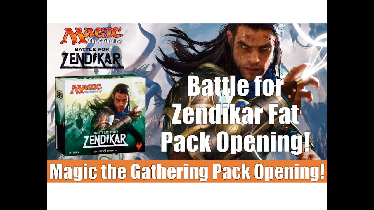 Battle for Zendikar Fat Pack Opening!..MTG - YouTube
