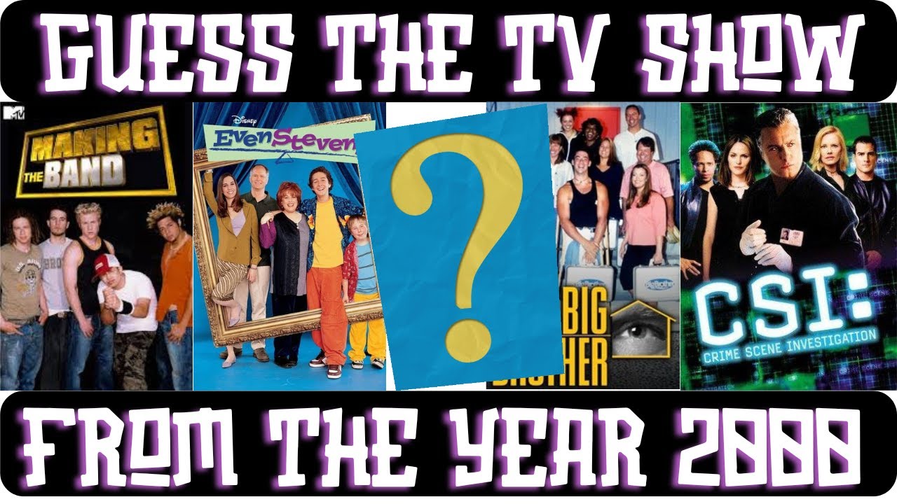 Can you guess these TV Shows that debuted in the year 2000? - YouTube