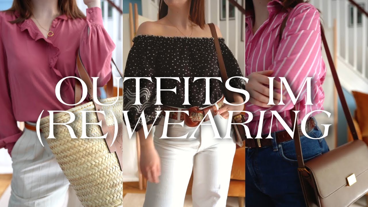 What I'm ACTUALLY Wearing This Spring / Midsize Spring Outfits - YouTube