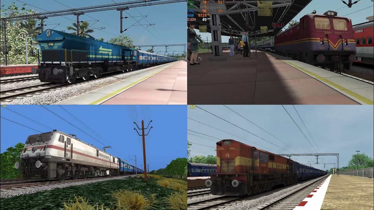 Train Simulator 2021 | Trains Passing By | Indian Railways - YouTube
