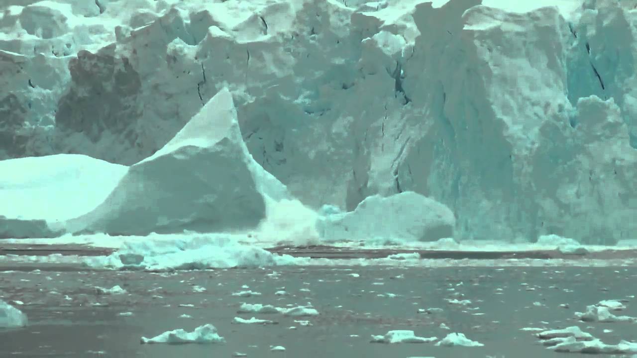Giant Glacier Calve - Antarctica - YouTube