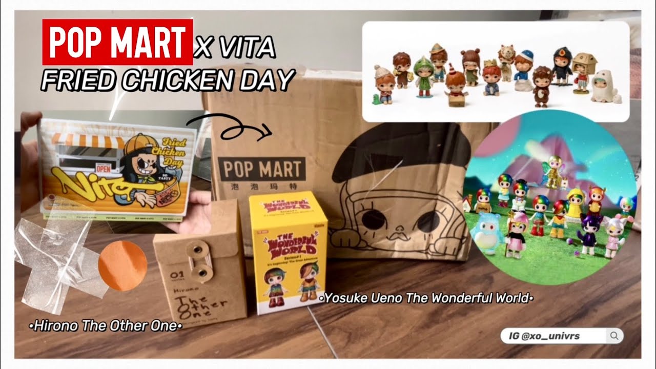 Pop Mart X Vita Fried Chicken Day, Hirono The Other One, Yosuke Ueno ...