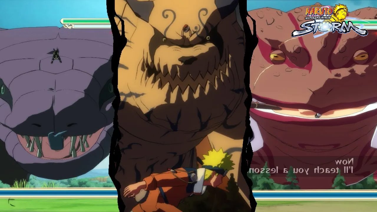 NARUTO VS ALL BOSSES - SHUKAKU, MANDA, GAMABUNTA Walkthrough #21 ...