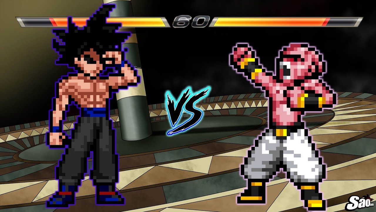 👺1000 YEARS OLD GOKU TP V1 VS KID BUU JUS V2 IN JUMP FORCE MUGEN - YouTube