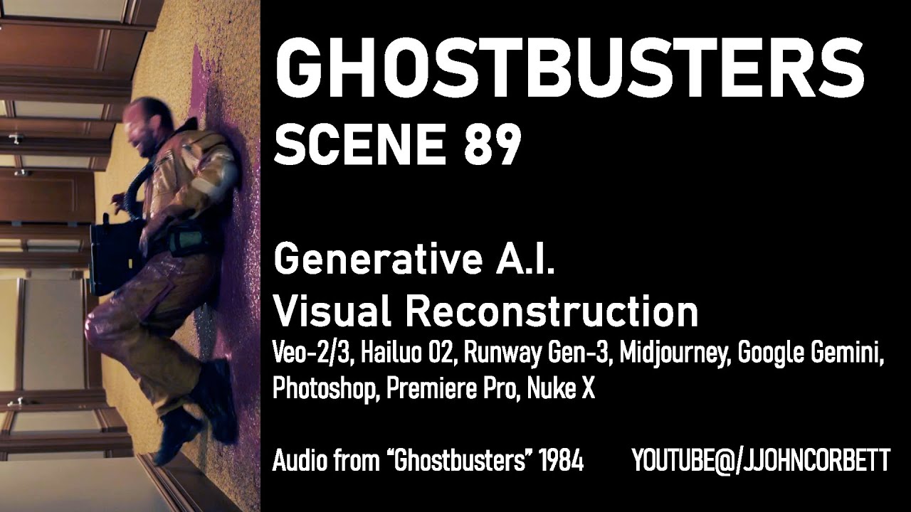 Ghostbusters 1984 Scene 89 Generative A.I. Reconstruction - YouTube