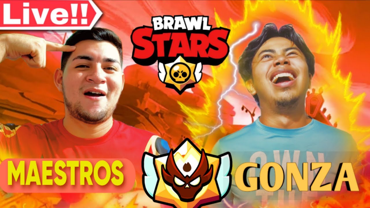 DPS MANCOS Y UN OBJETIVO EN BRAWL STARS| COMPETITIVO GONZA LIVE - YouTube