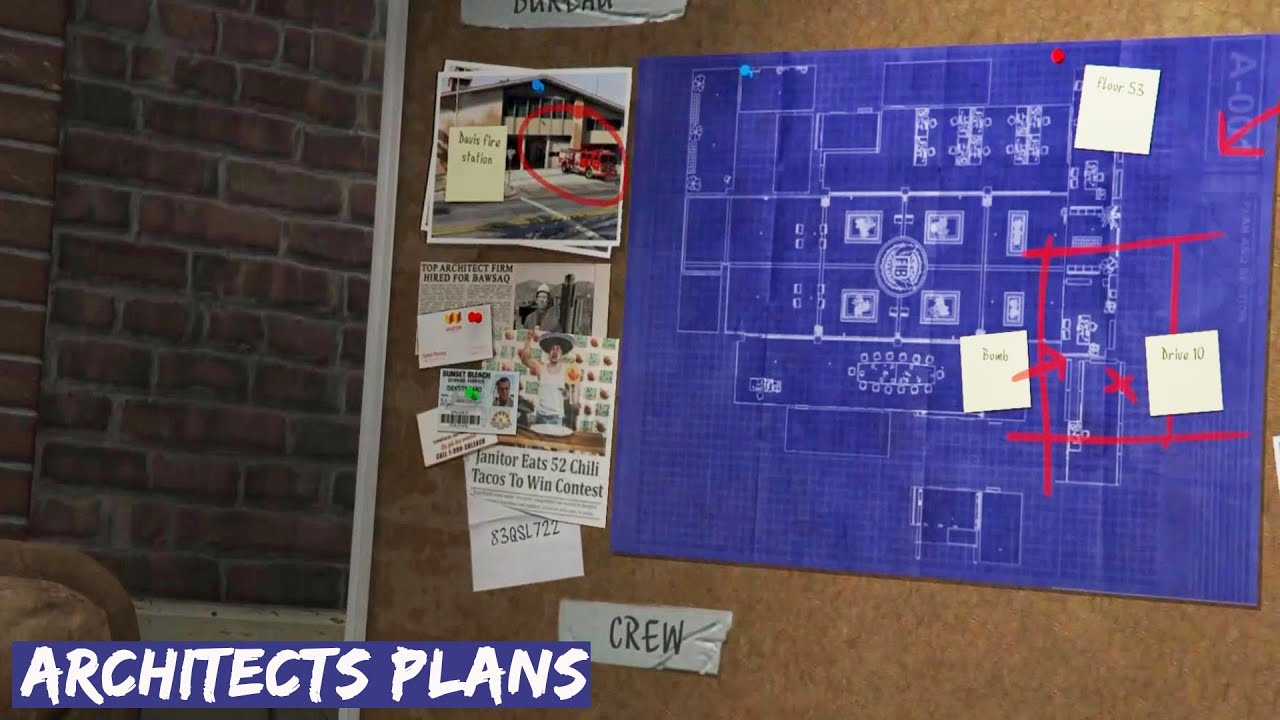 Grand Theft Auto 5 Gameplay Walkthrough Part48-Architects Plans - YouTube