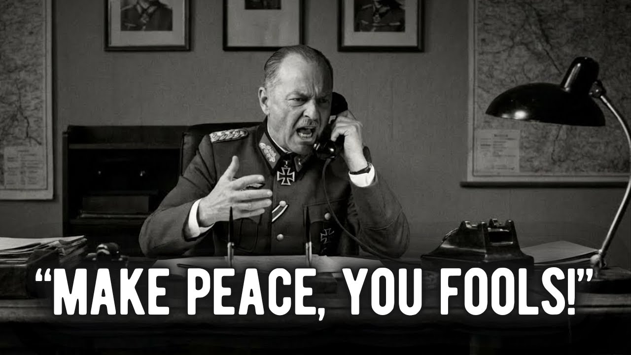 "Make Peace, You Fools!" — What Von Rundstedt Said to German High ...