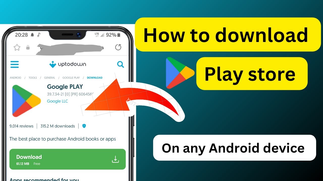 How to download Google play store - YouTube