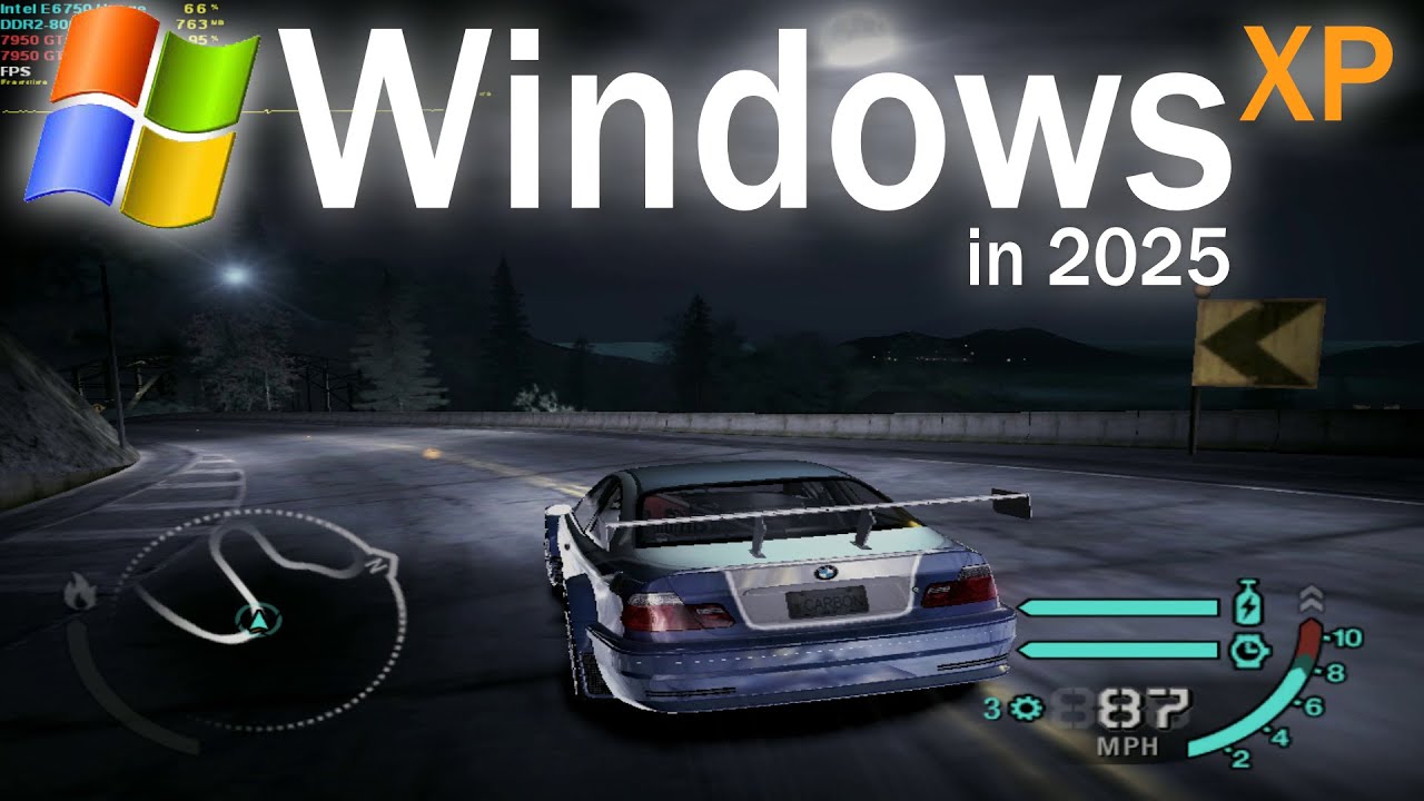 Windows XP Gameplay: Need For Speed Carbon - YouTube