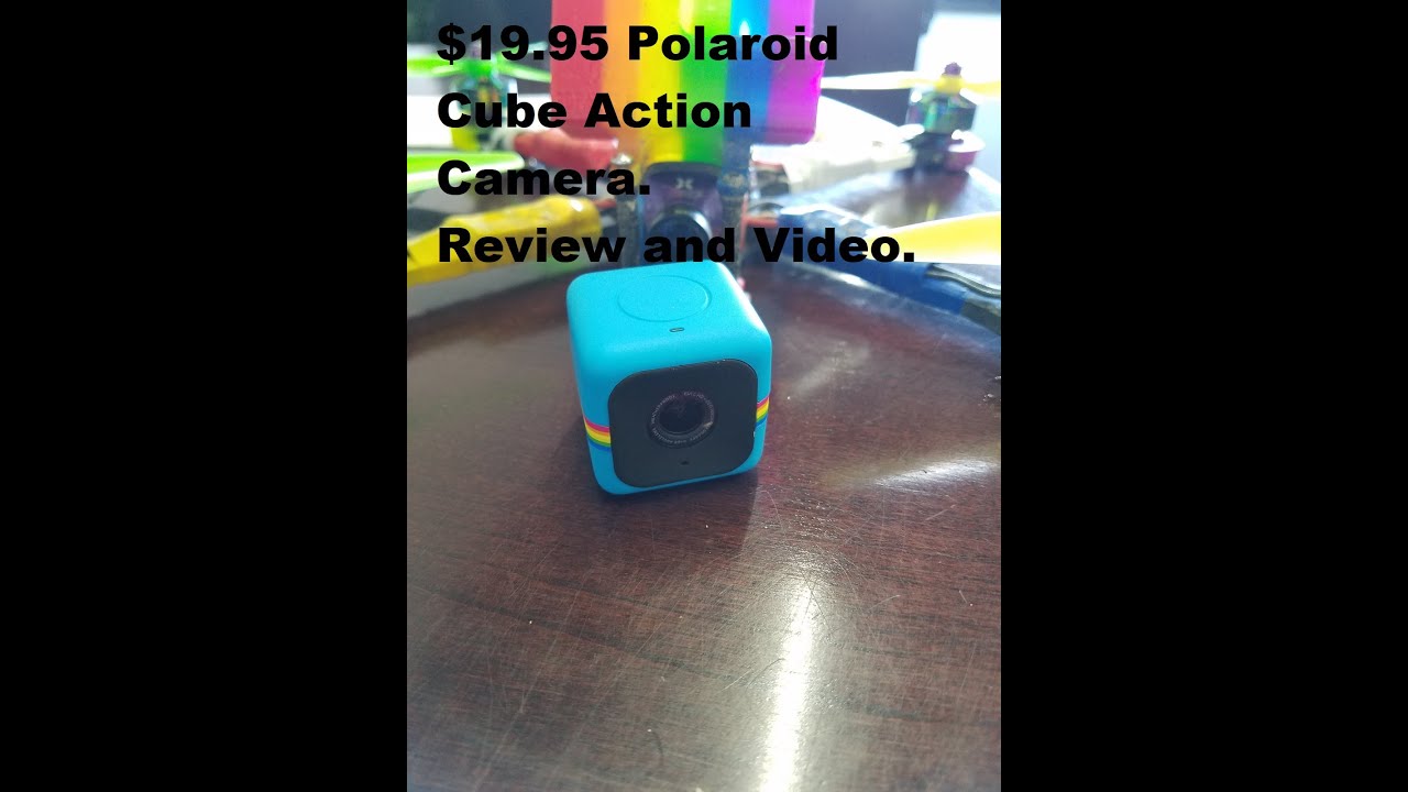 Under $20 Polaroid Cube action camera review and flight video. - YouTube