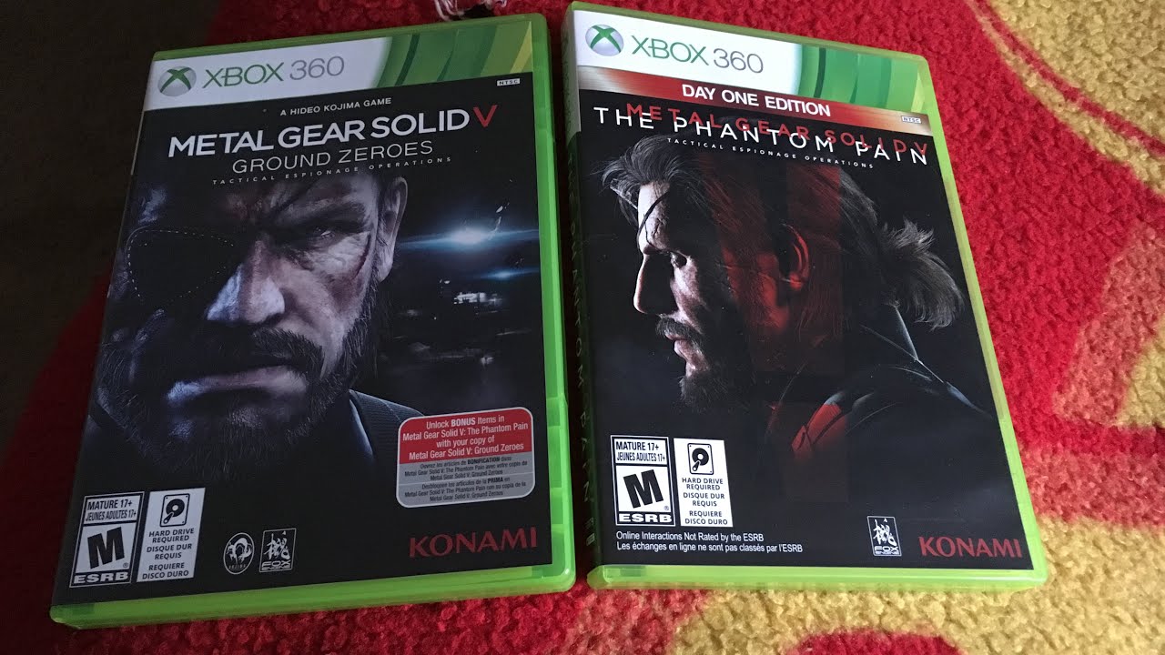 Metal Gear Solid 5 (Unboxing)Xbox 360 - YouTube