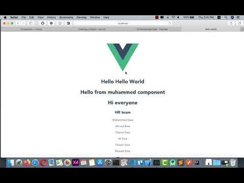 18 Vue JS Passing Data to Child Components with Props - YouTube