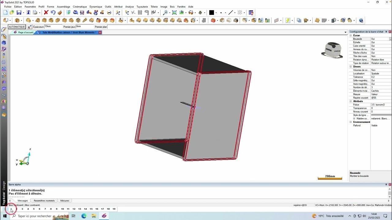 Topsolid Wood Utiliser les Niveaux rapides - YouTube