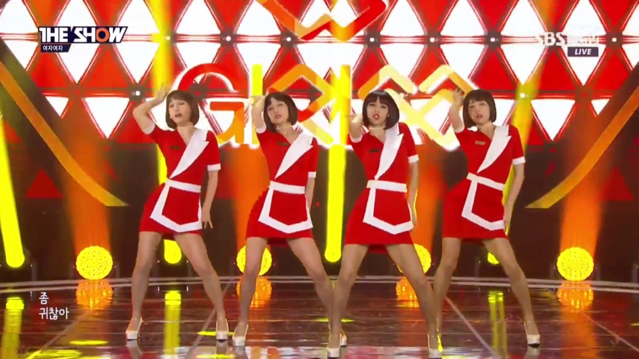 Girls Girls Comeback Stage The Show (10/25/2016) - YouTube