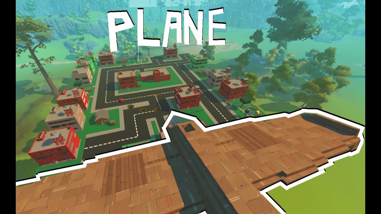 Making A Fighter Plane In Scrap Mechanic - YouTube